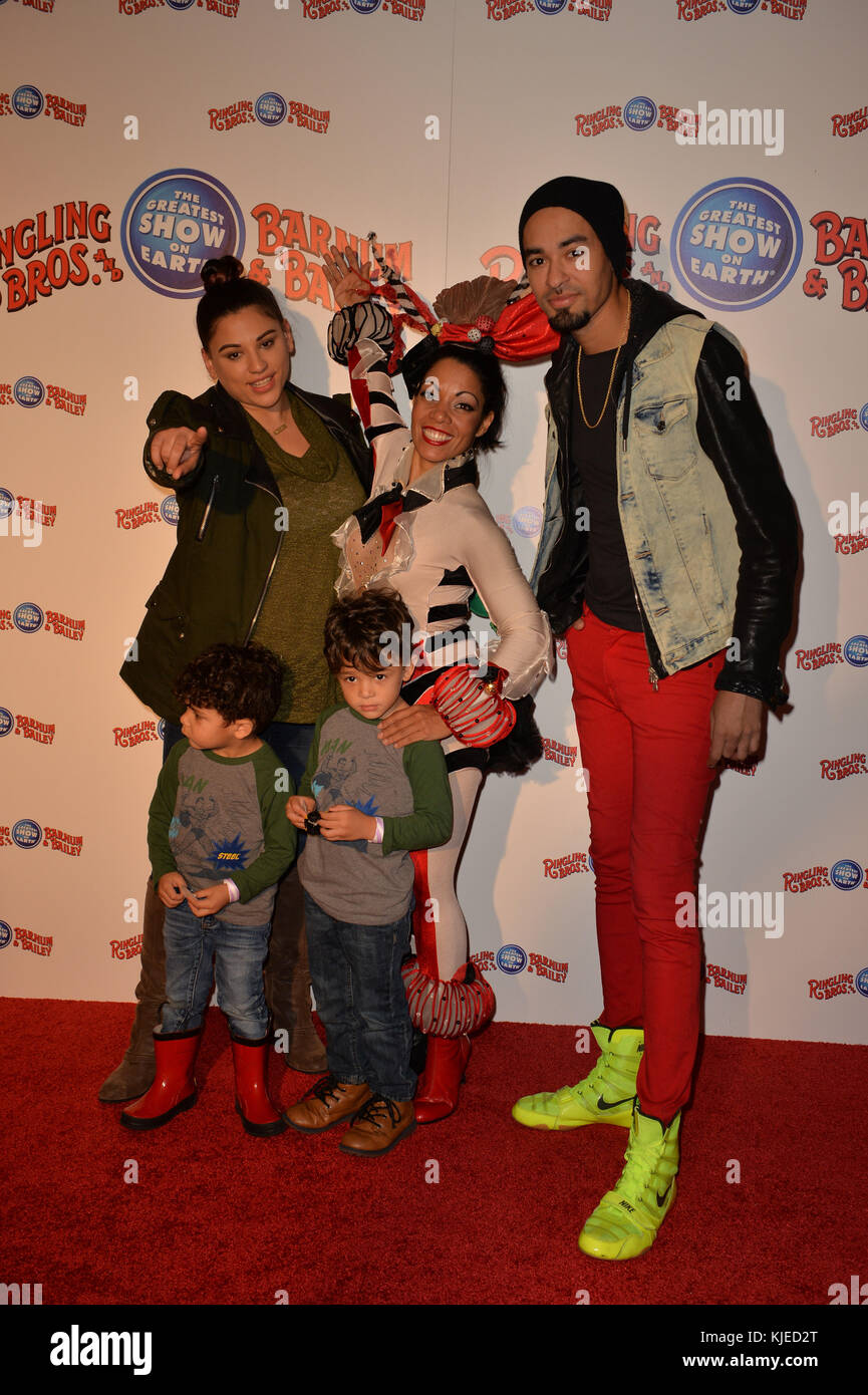 MIAMI, FL - JANUARY 15: Motiff attends the Ringling Bros. and Barnum ...