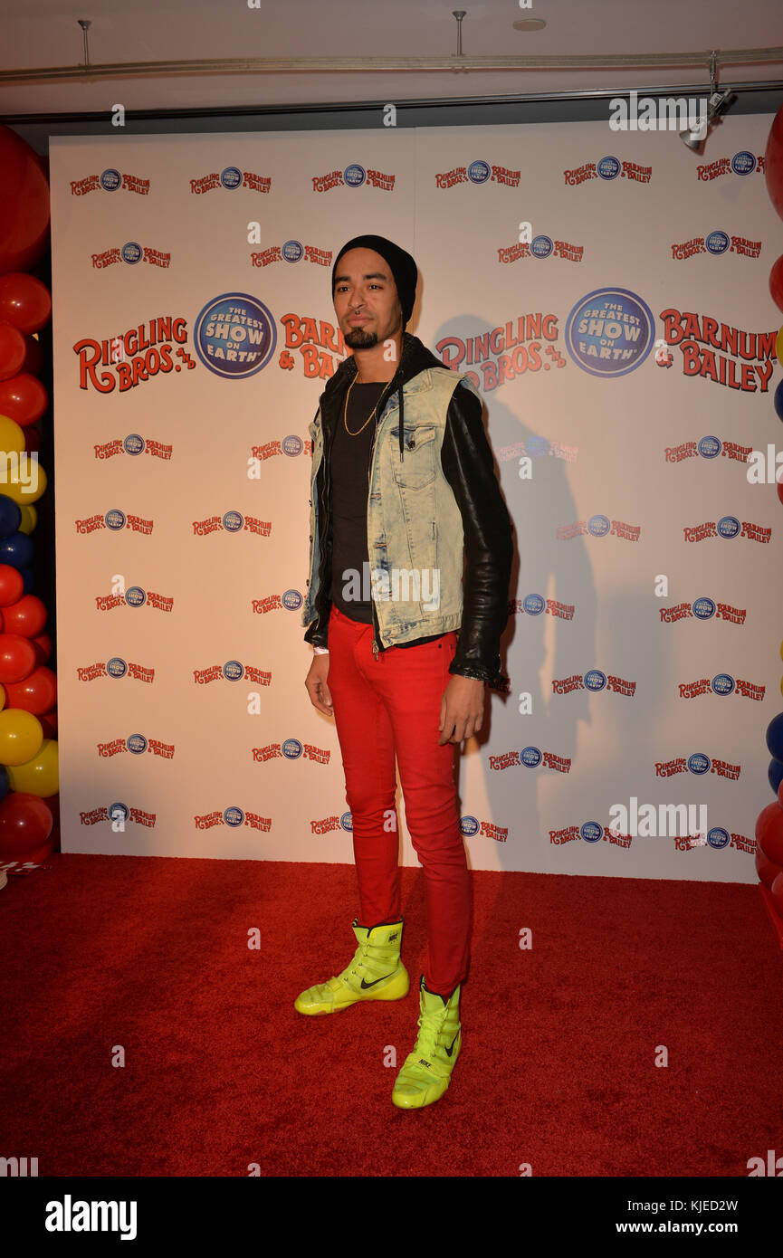 MIAMI, FL - JANUARY 15: Motiff attends the Ringling Bros. and Barnum ...