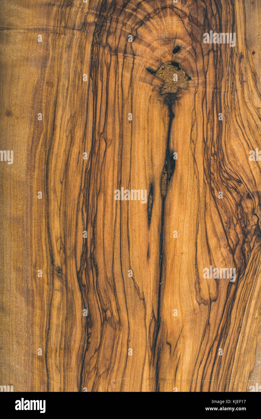 Old olive wood slab texture or background Stock Photo - Alamy