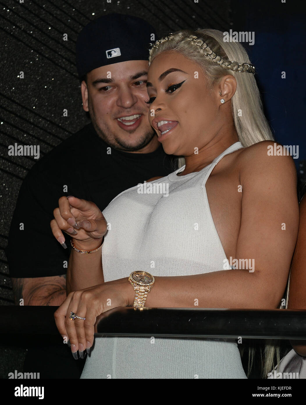 MIAMI, FL - MAY 11: Birthday girl and Expectant mother Blac Chyna (Born ...