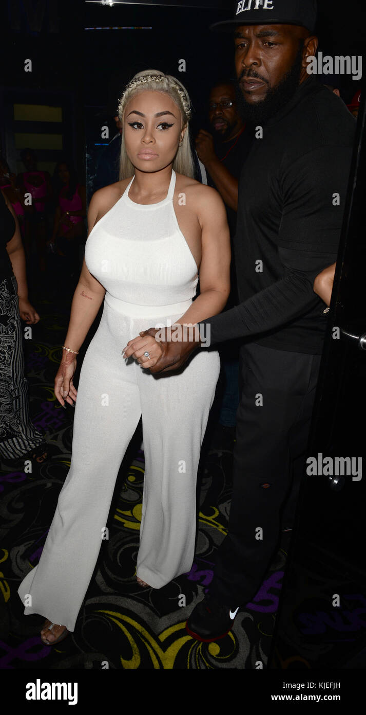 MIAMI, FL - MAY 11: Birthday girl and Expectant mother Blac Chyna (Born ...