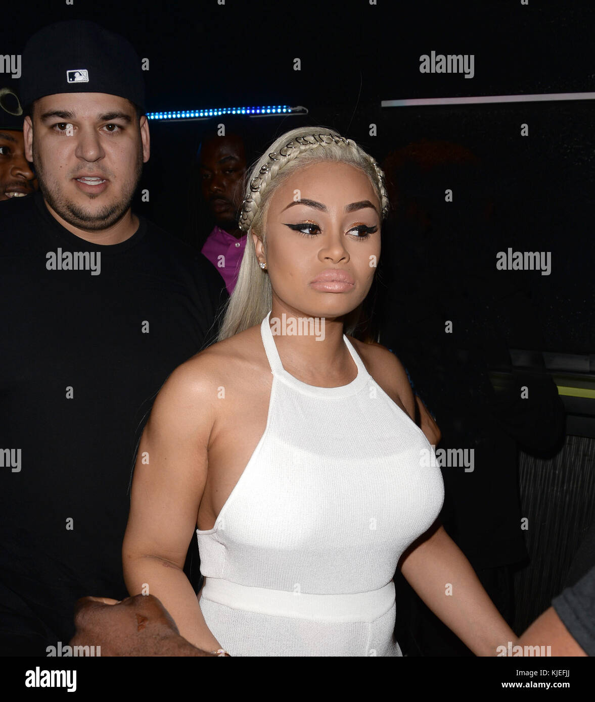 MIAMI, FL - MAY 11: Birthday girl and Expectant mother Blac Chyna (Born ...