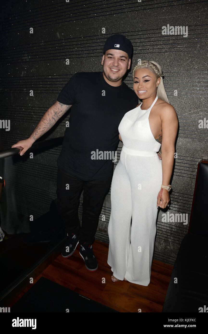 MIAMI, FL - MAY 11: Birthday girl and Expectant mother Blac Chyna (Born ...