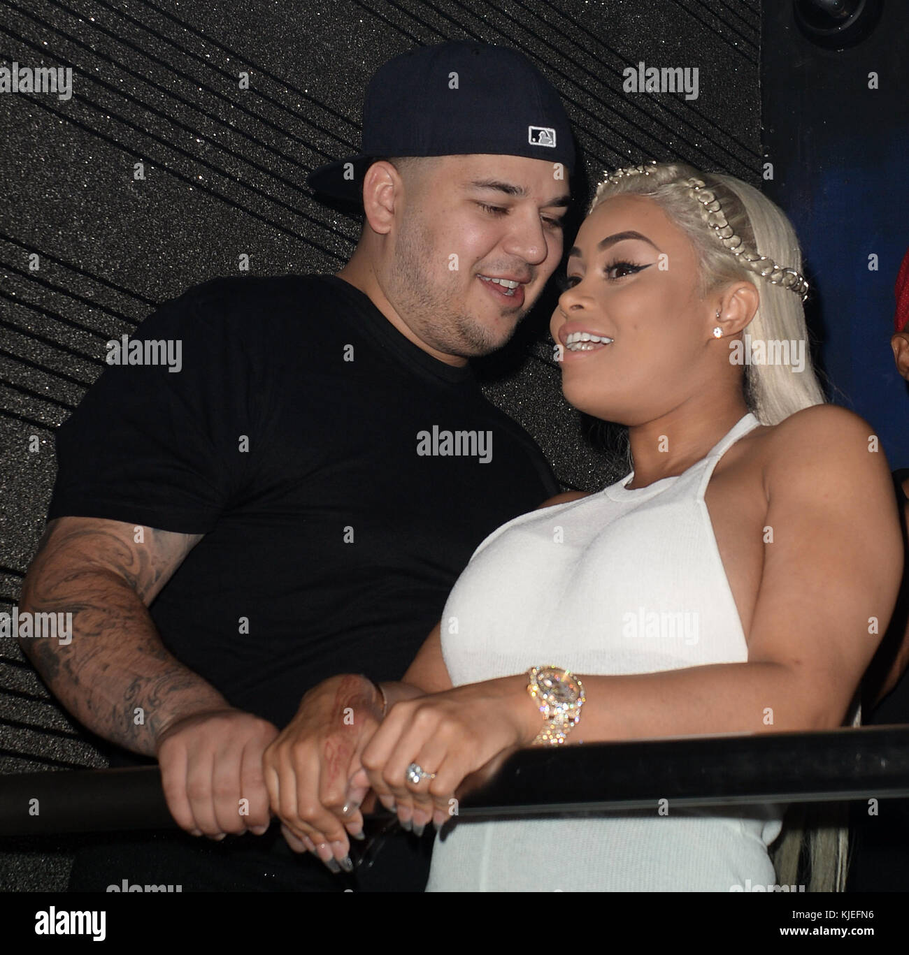 MIAMI, FL - MAY 11: Birthday girl and Expectant mother Blac Chyna (Born ...