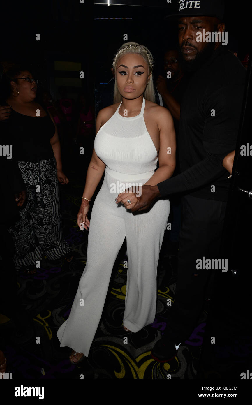 MIAMI, FL - MAY 11: Birthday girl and Expectant mother Blac Chyna (Born ...