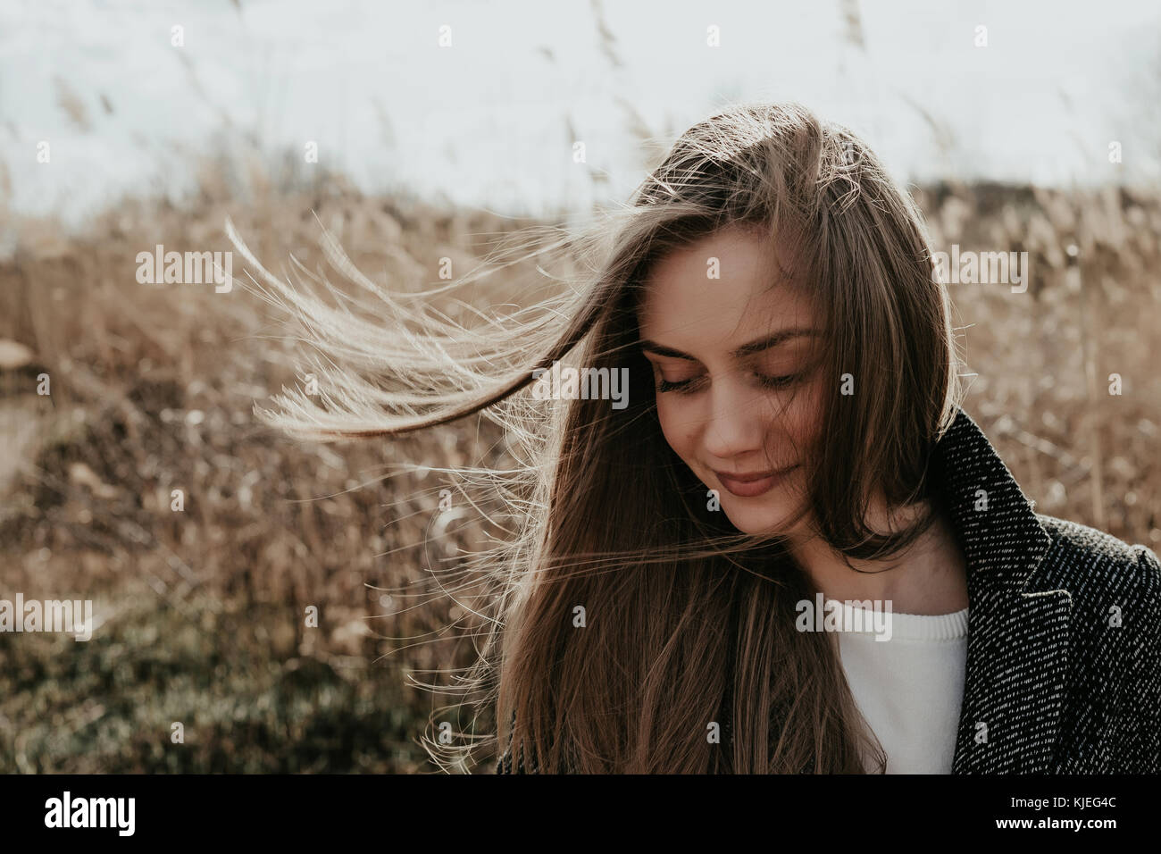 Wide eyebrows hi-res stock photography and images - Alamy