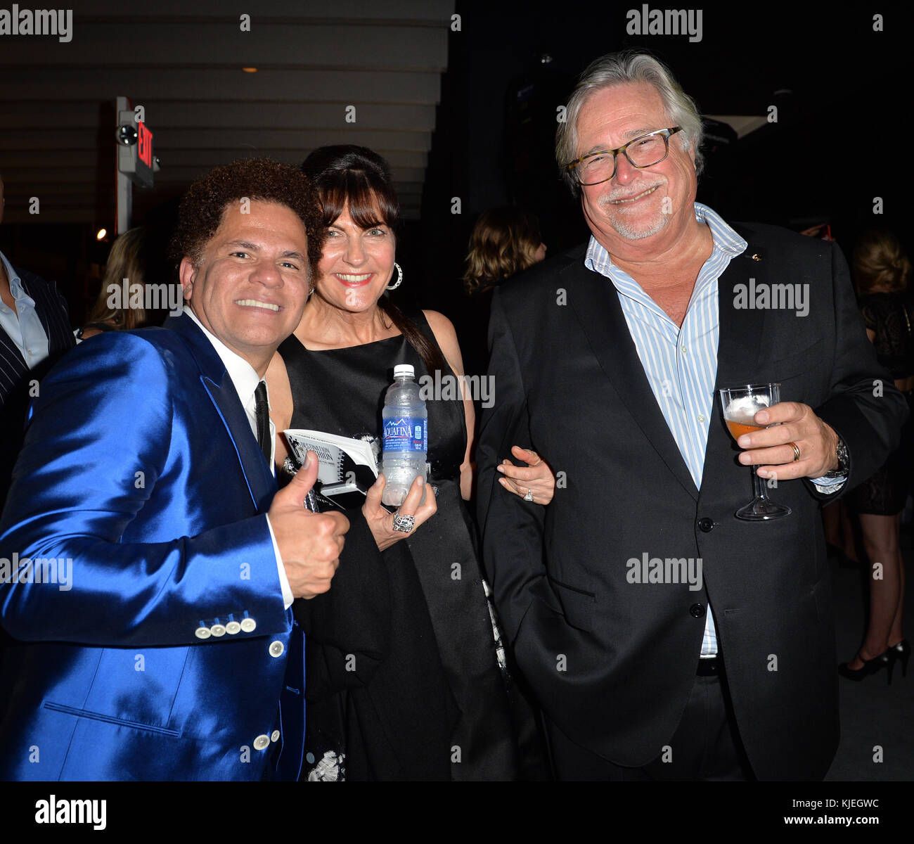 BAL HARBOUR, FL - MARCH 05: Romero Britto, Madeleine Arison, Micky ...