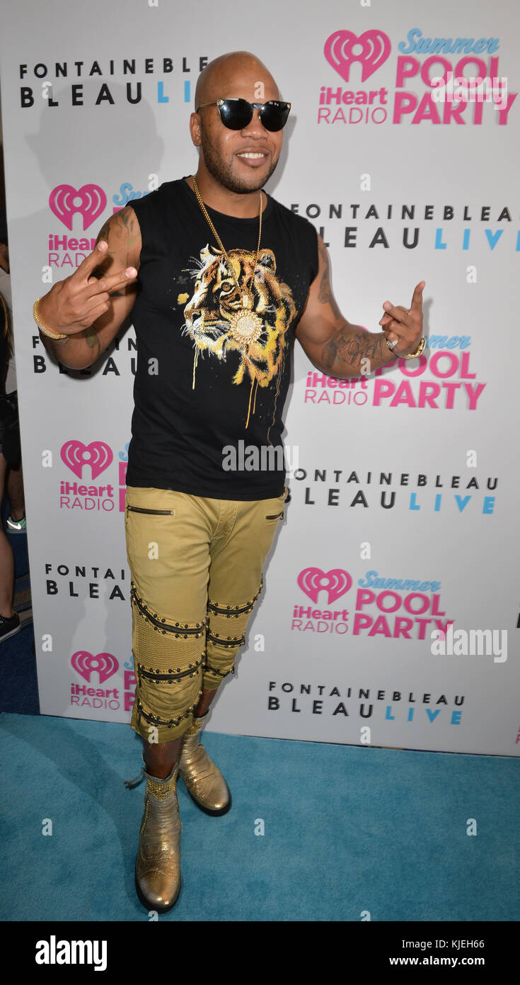 MIAMI BEACH, FL - MAY 21: Flo Rida attends 2016 iHeartRadio Summer Pool ...