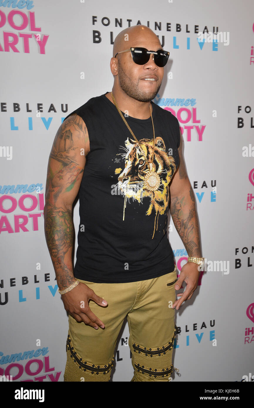 MIAMI BEACH, FL - MAY 21: Flo Rida attends 2016 iHeartRadio Summer Pool ...