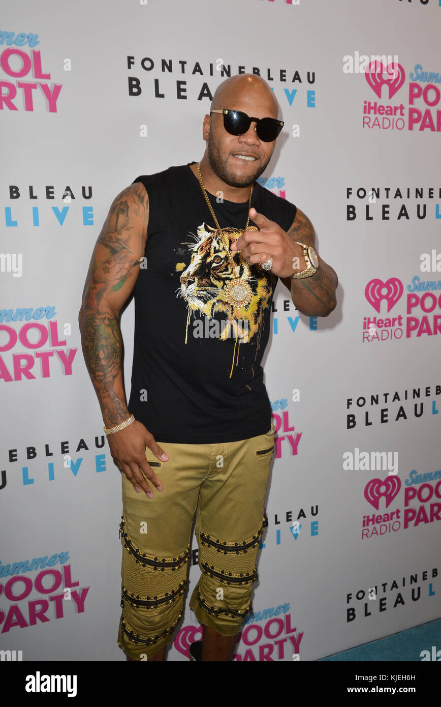 MIAMI BEACH, FL - MAY 21: Flo Rida attends 2016 iHeartRadio Summer Pool ...