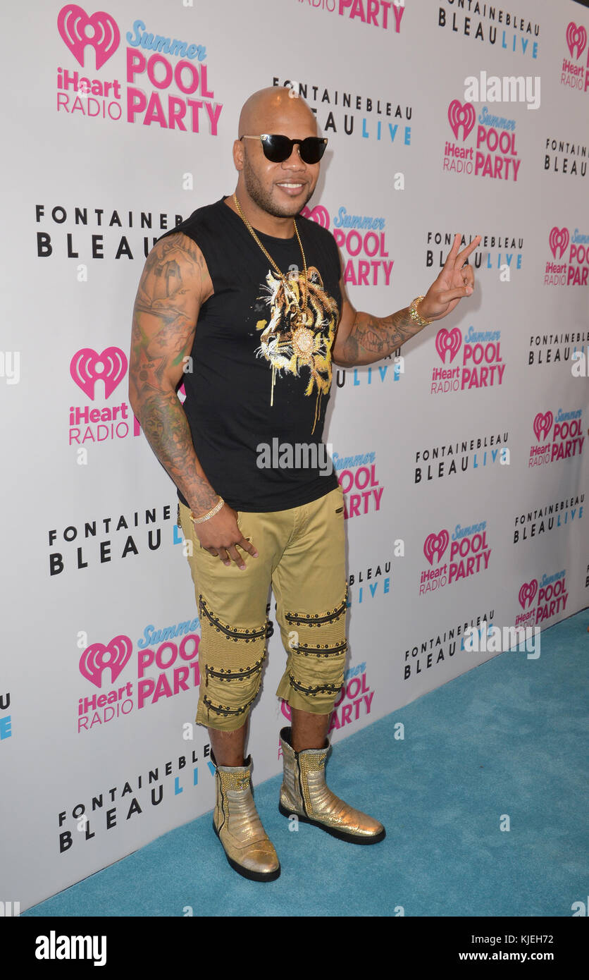 MIAMI BEACH, FL - MAY 21: Flo Rida attends 2016 iHeartRadio Summer Pool ...
