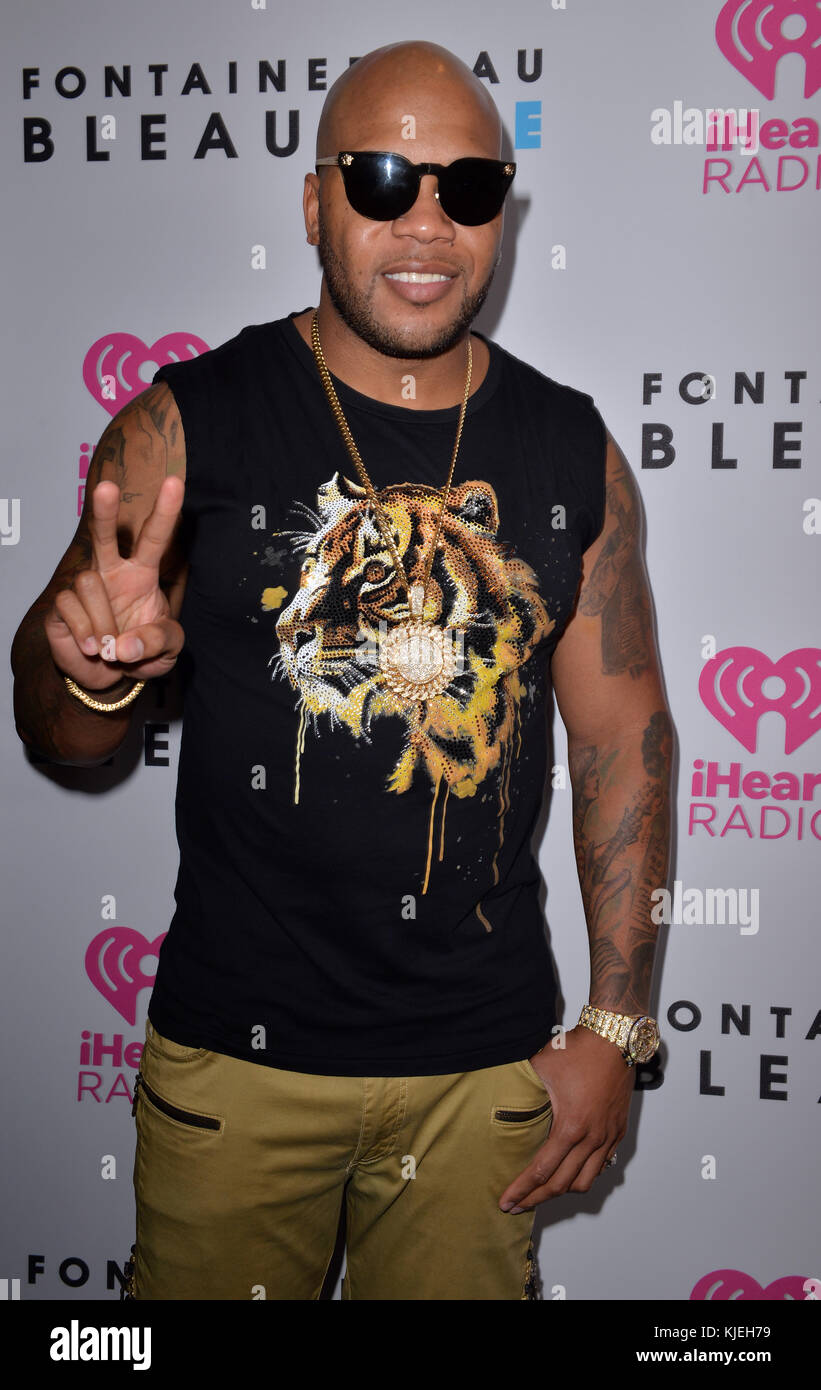 MIAMI BEACH, FL - MAY 21: Flo Rida attends 2016 iHeartRadio Summer Pool ...