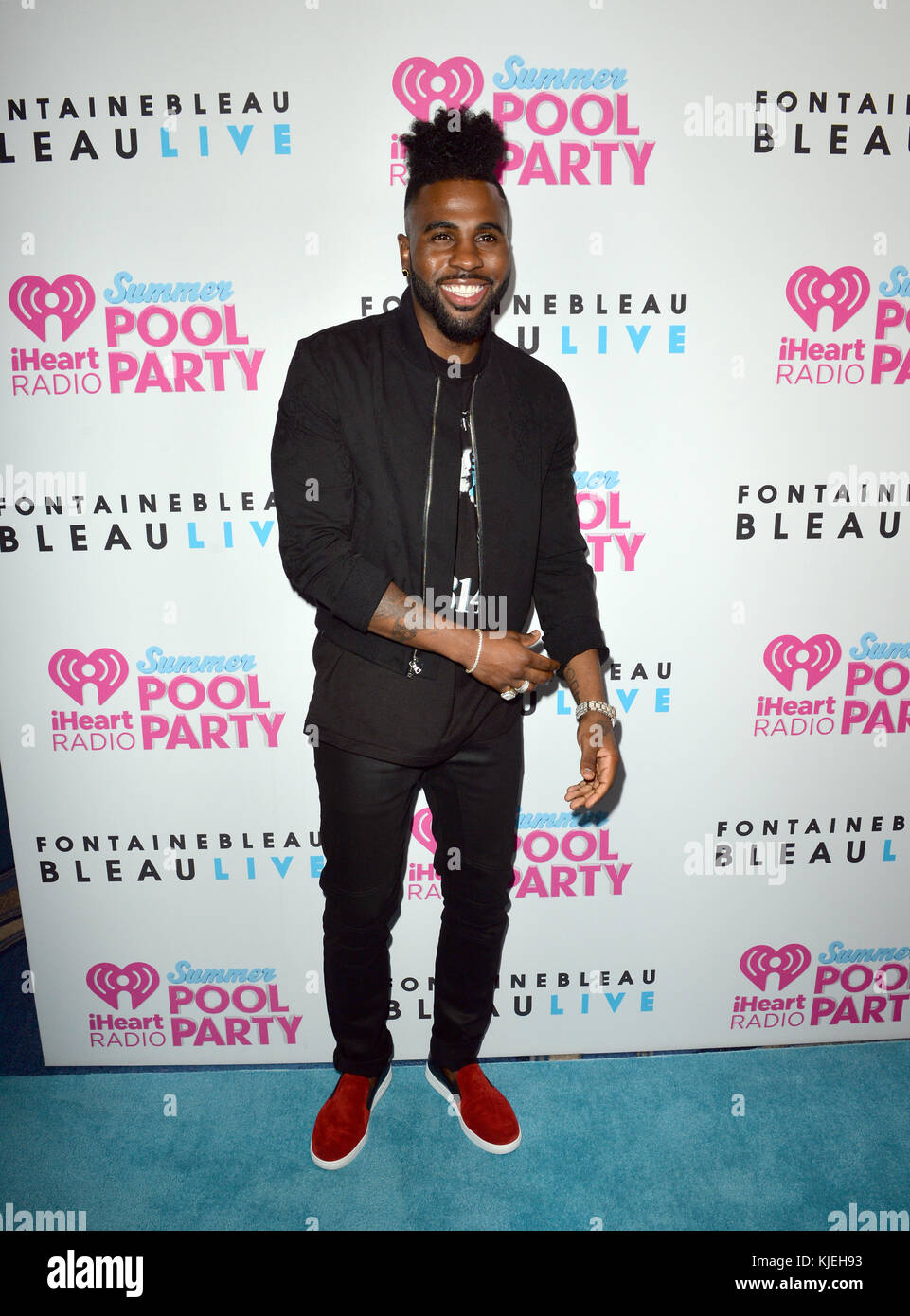 MIAMI BEACH, FL - MAY 21: Jason Derulo attends 2016 iHeartRadio Summer ...