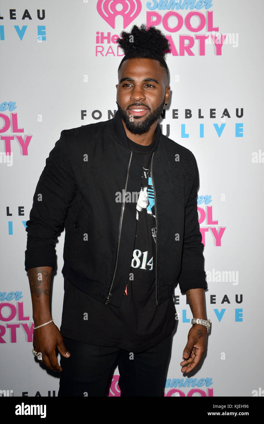 MIAMI BEACH, FL - MAY 21: Jason Derulo attends 2016 iHeartRadio Summer ...