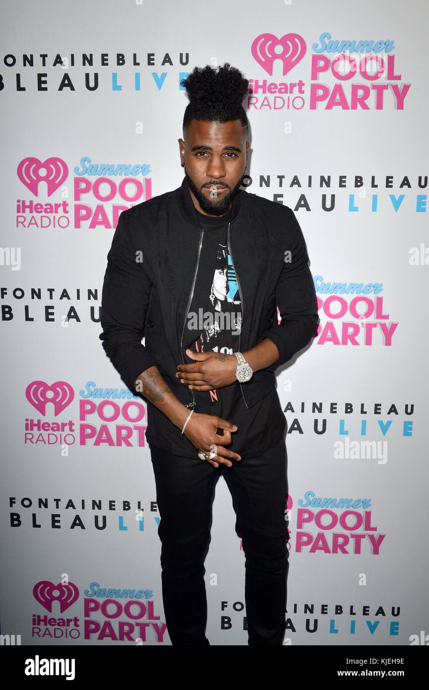 MIAMI BEACH, FL - MAY 21: Jason Derulo attends 2016 iHeartRadio Summer ...