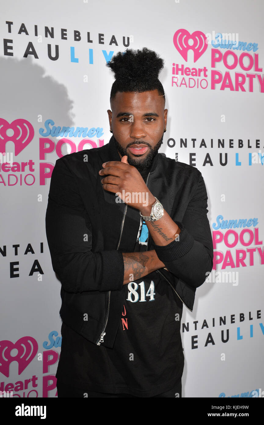 MIAMI BEACH, FL - MAY 21: Jason Derulo attends 2016 iHeartRadio Summer ...
