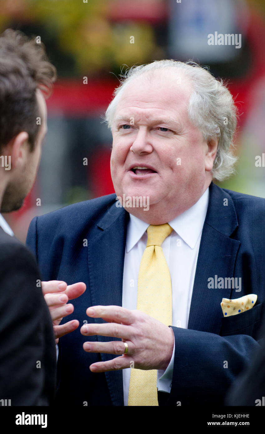 Digby Jones / Baron Jones of Birmingham on College Green, Westminster ...