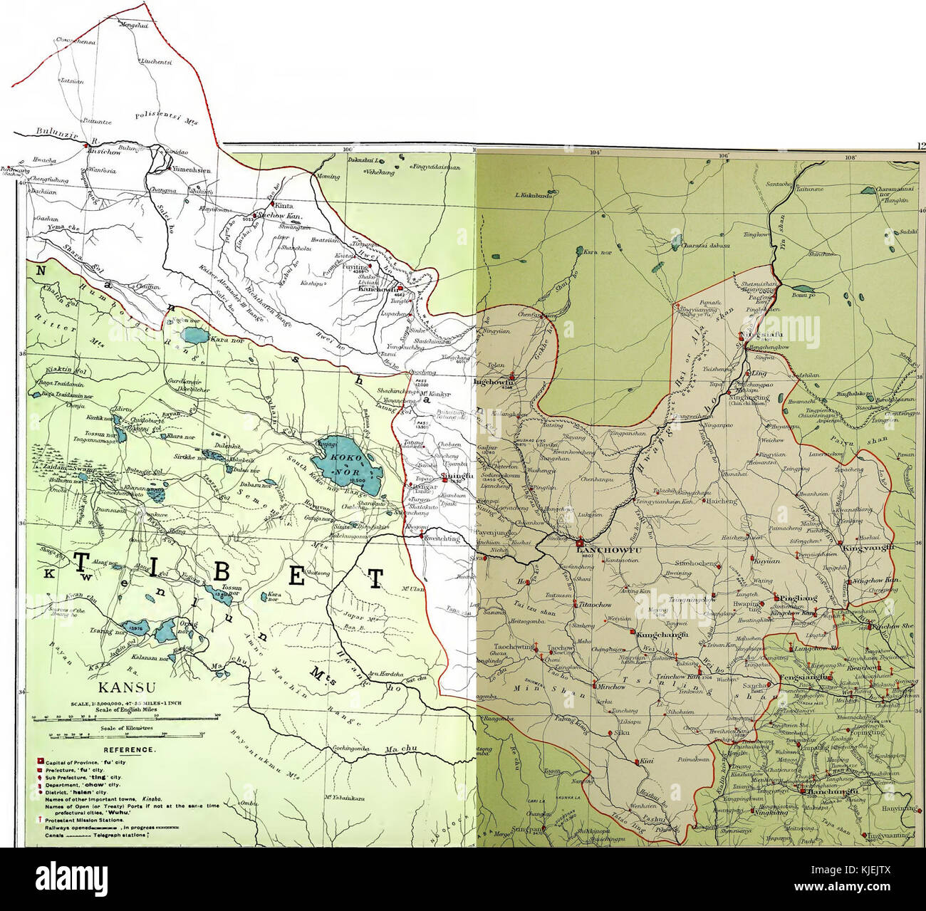 This plate from the 1917 Stanford publication depicts an illustration ...