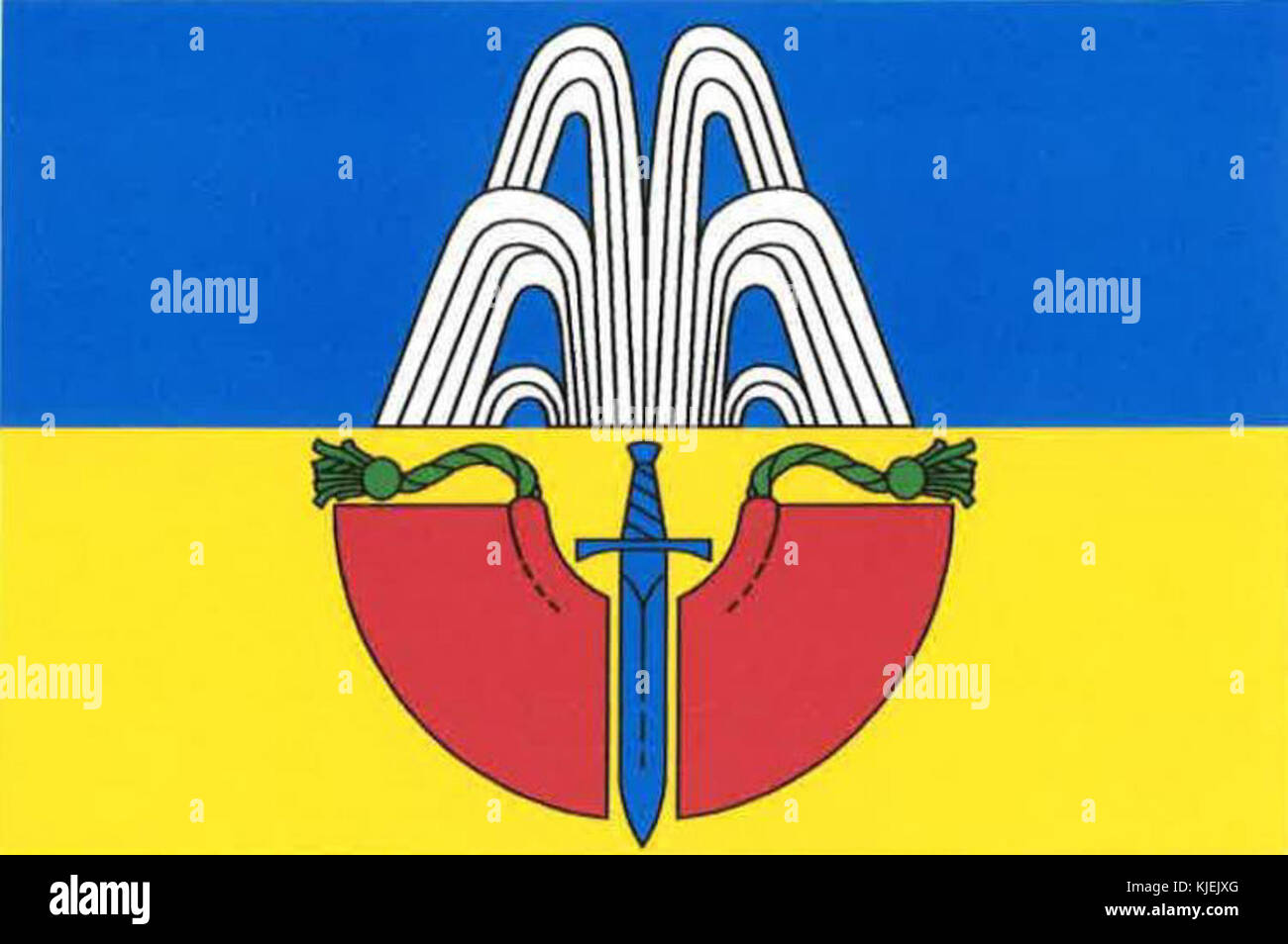 Flag of Brvany Stock Photo - Alamy