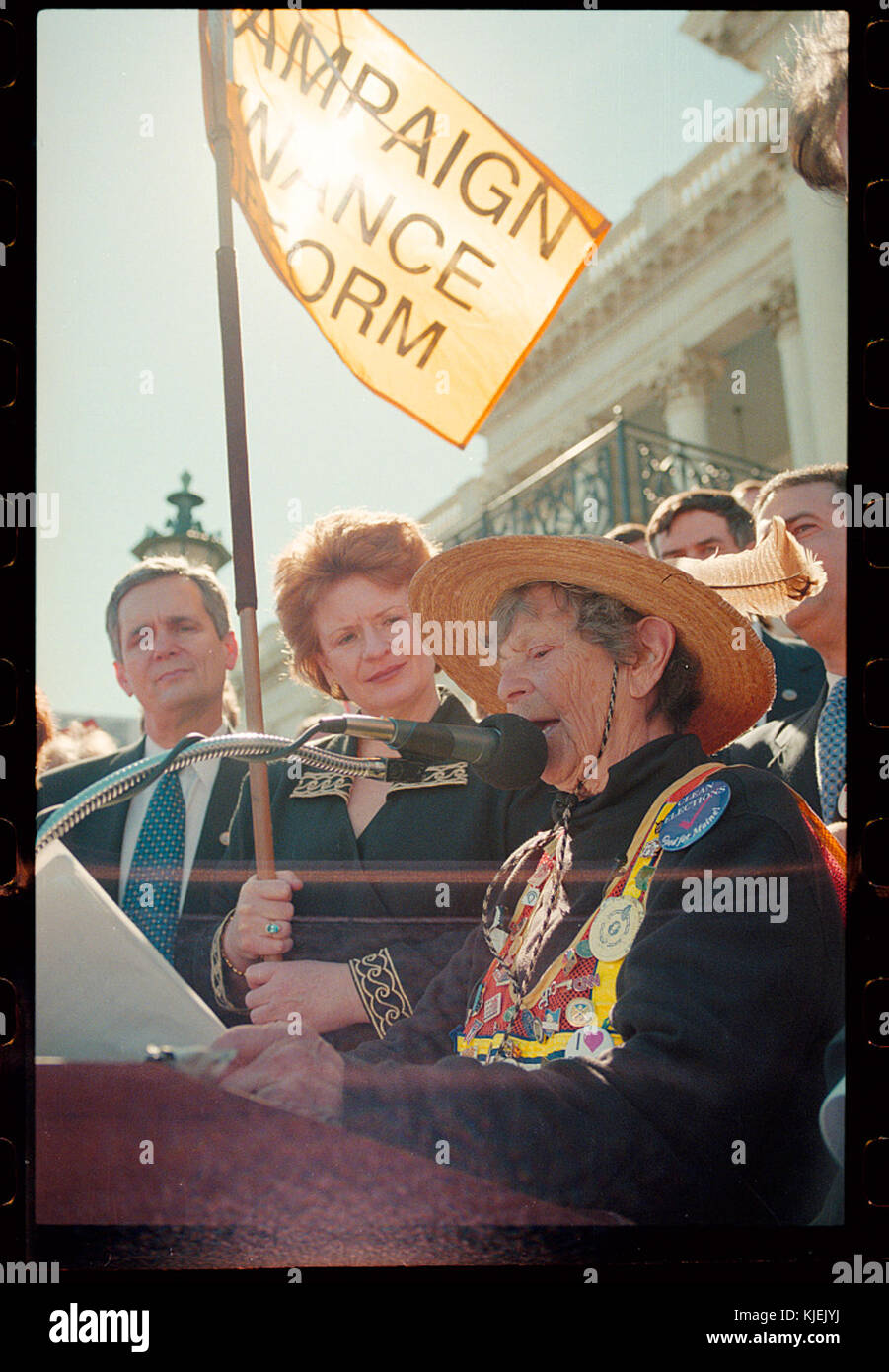 Doris Haddock at the Capitol Stock Photo - Alamy