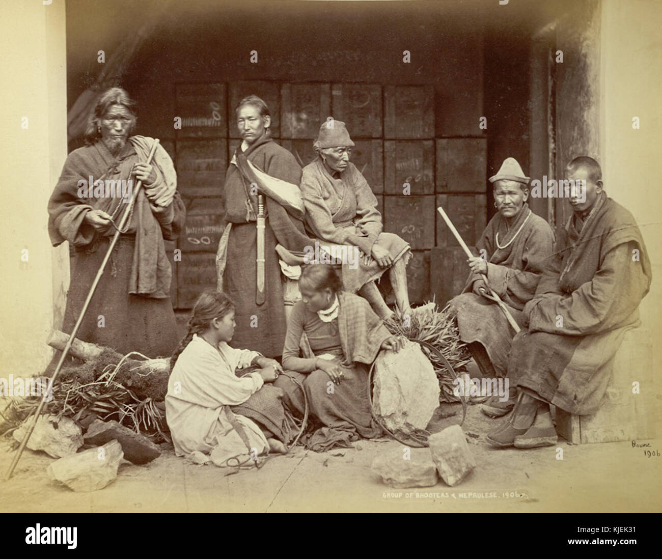 Bhutia people hi-res stock photography and images - Alamy