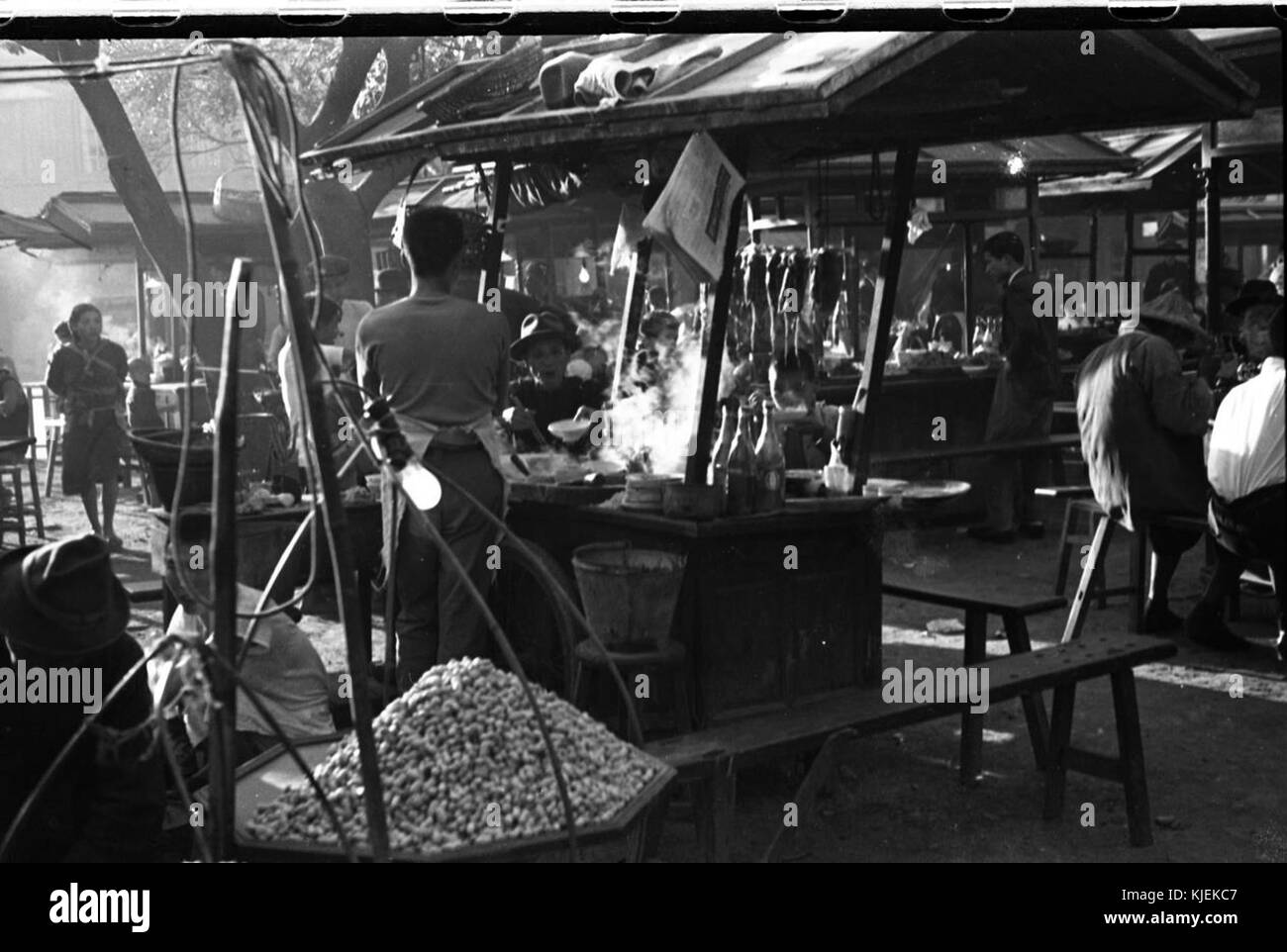Food stands Taihoku Stock Photo - Alamy