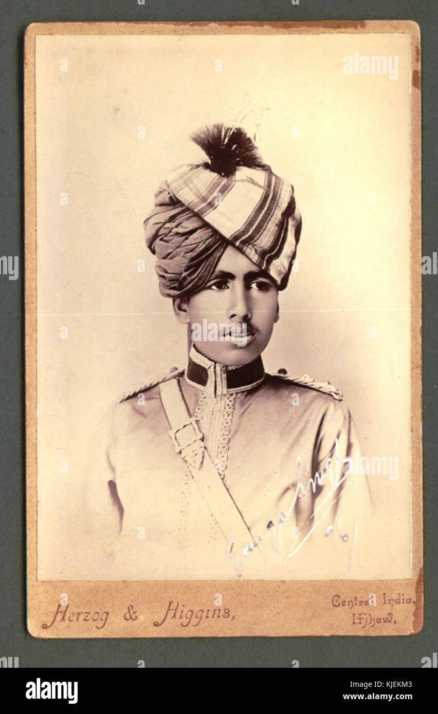 Maharaja Ganga Singh Bikaner in 1897 Stock Photo - Alamy