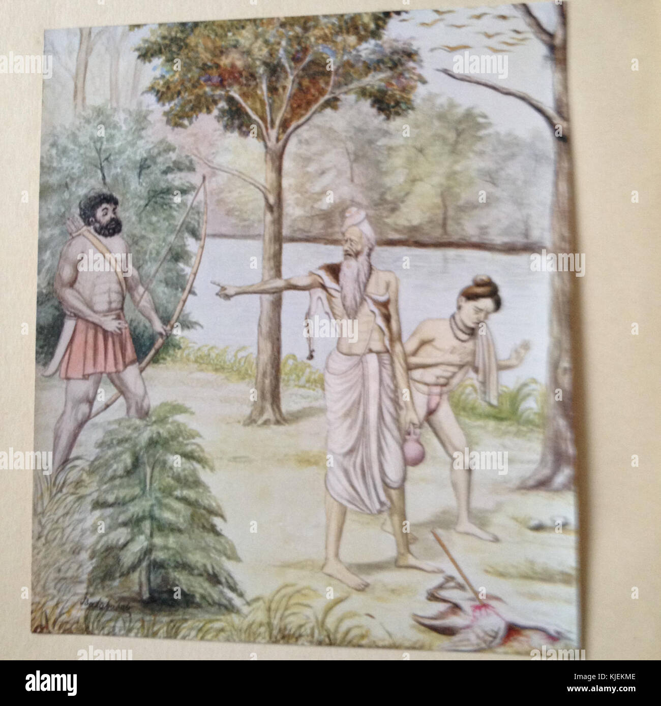 The Killing of Krouncha Heron Stock Photo - Alamy