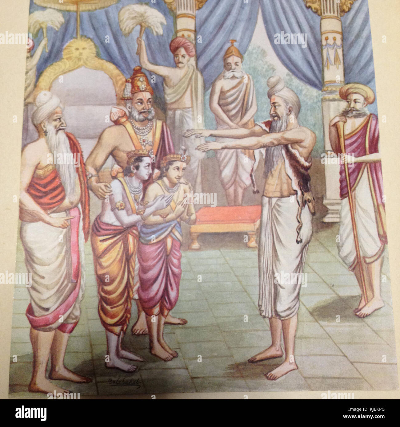 Visvamitra came to Dasaratha and asked him to send Rama with him to ...