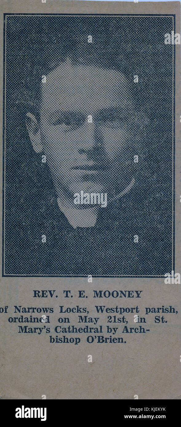 Father tom mooney ordained Stock Photo - Alamy