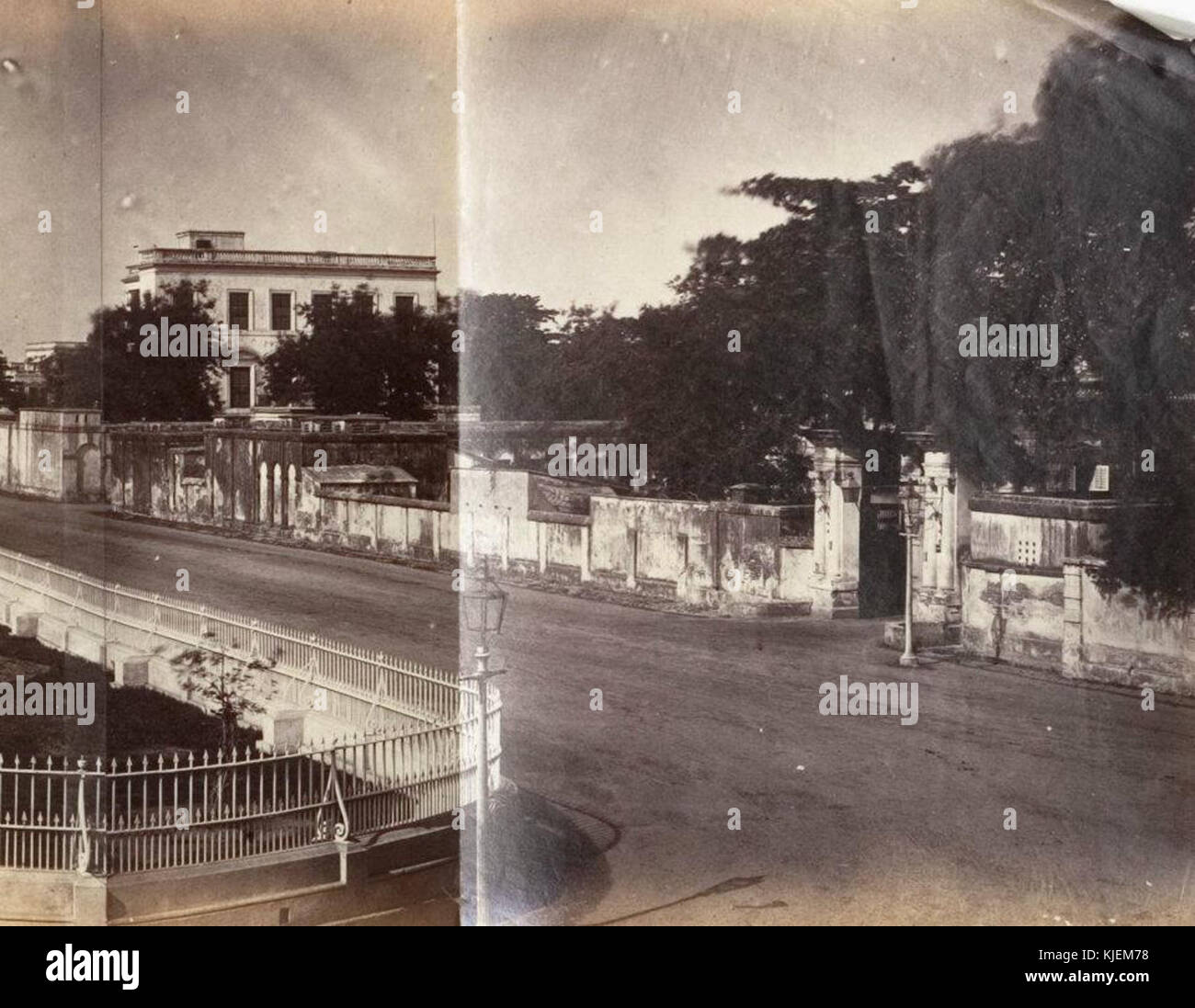 Tank near Camac Street and Park Street crossing, Calcutta (1858 61) 01 ...