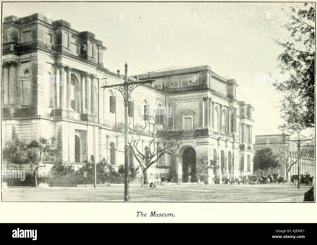 Indian Museum, Calcutta in 1906 Stock Photo - Alamy