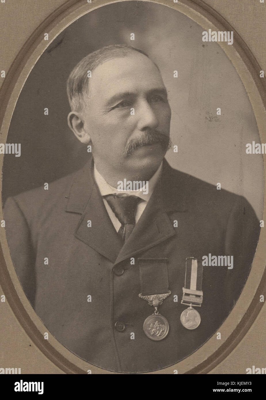 Portrait of Captain William Babb, date unknown (16879982080 Stock Photo ...