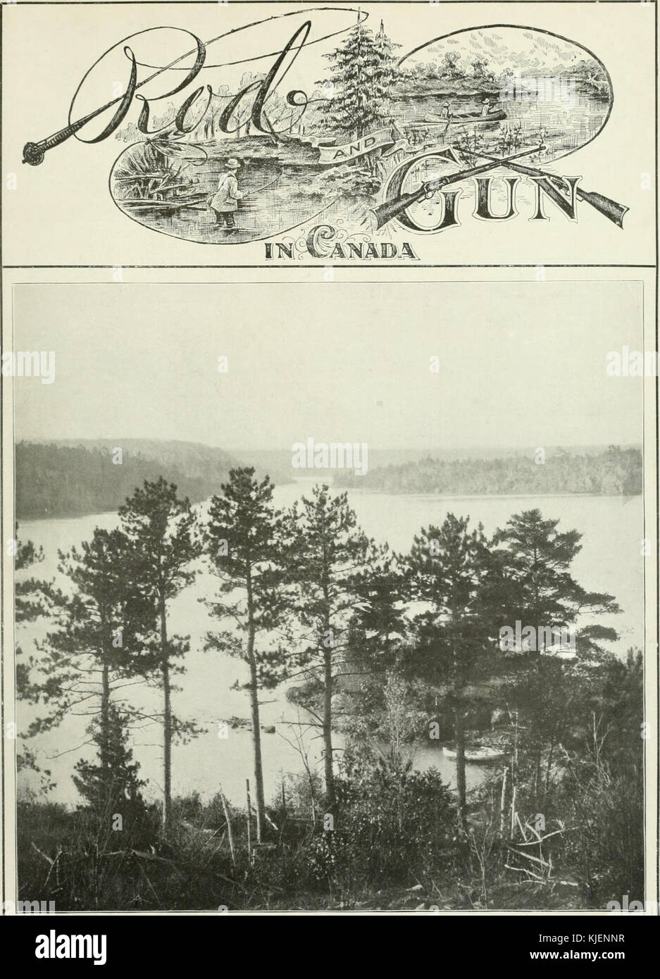 Rod and gun (1898) (14761184866 Stock Photo - Alamy