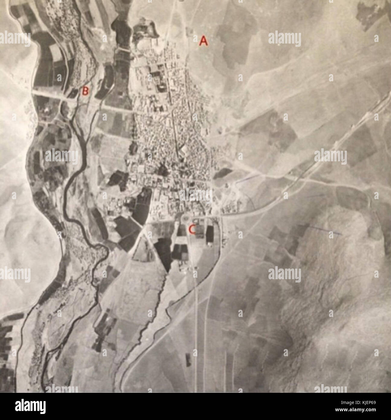 Map bukan in 1347 Stock Photo - Alamy