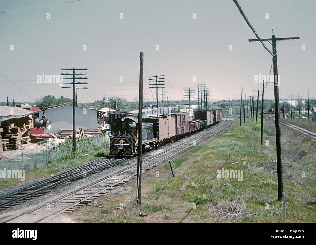 1960s historical industrial rail hi-res stock photography and images ...