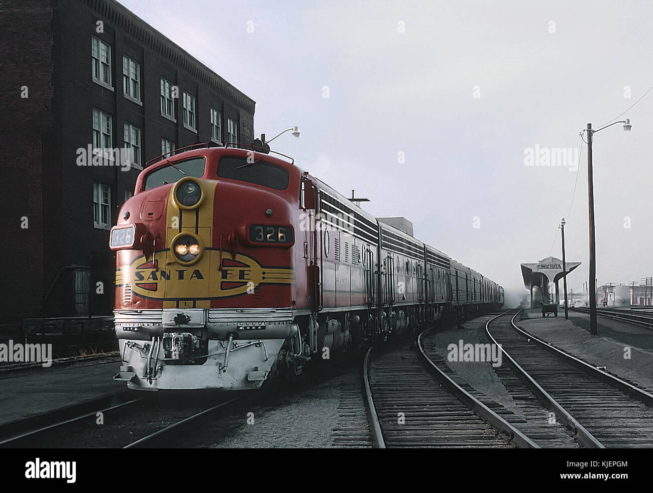 ATSF 326 (Flickr 21744761664 Stock Photo - Alamy