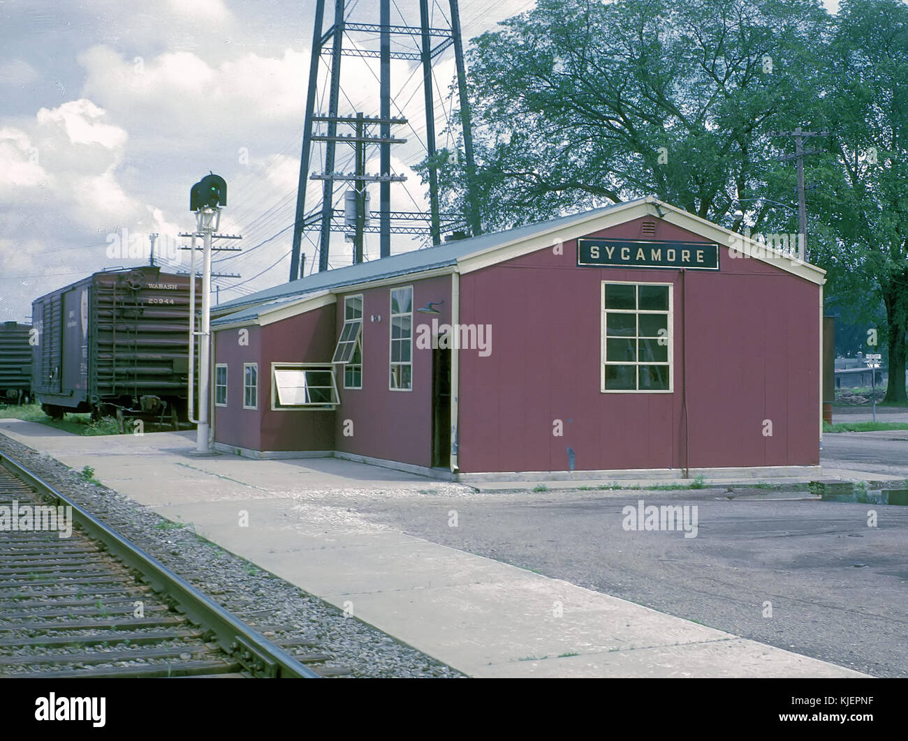 Chicago great western railway hi-res stock photography and images - Alamy