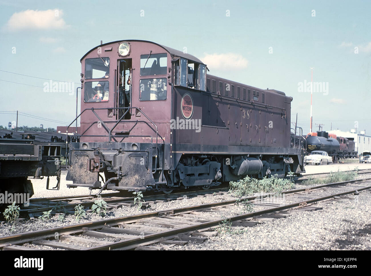CGW 38 (DS44 1000) Chicago Transfer yards, Chicago, IL on August 14 ...