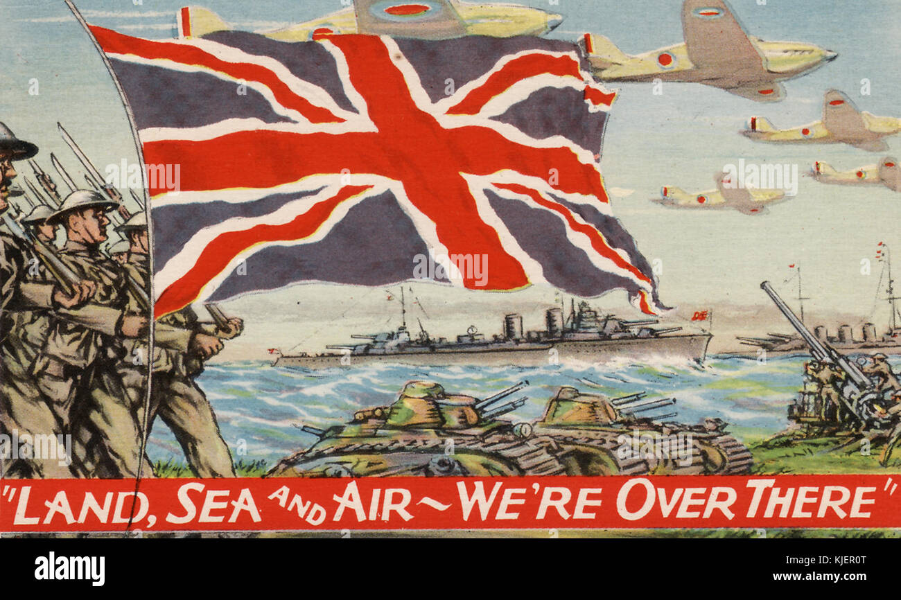 The phrase 'Land, Sea, and Air' represents the three major domains of ...