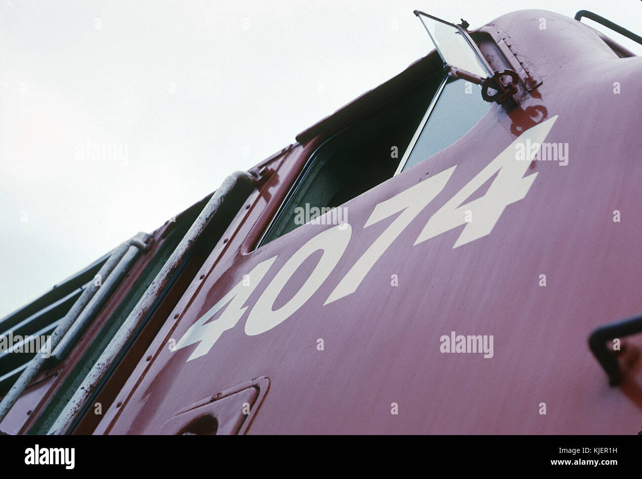 CP 1074 cab October 1971 (22473678725 Stock Photo - Alamy