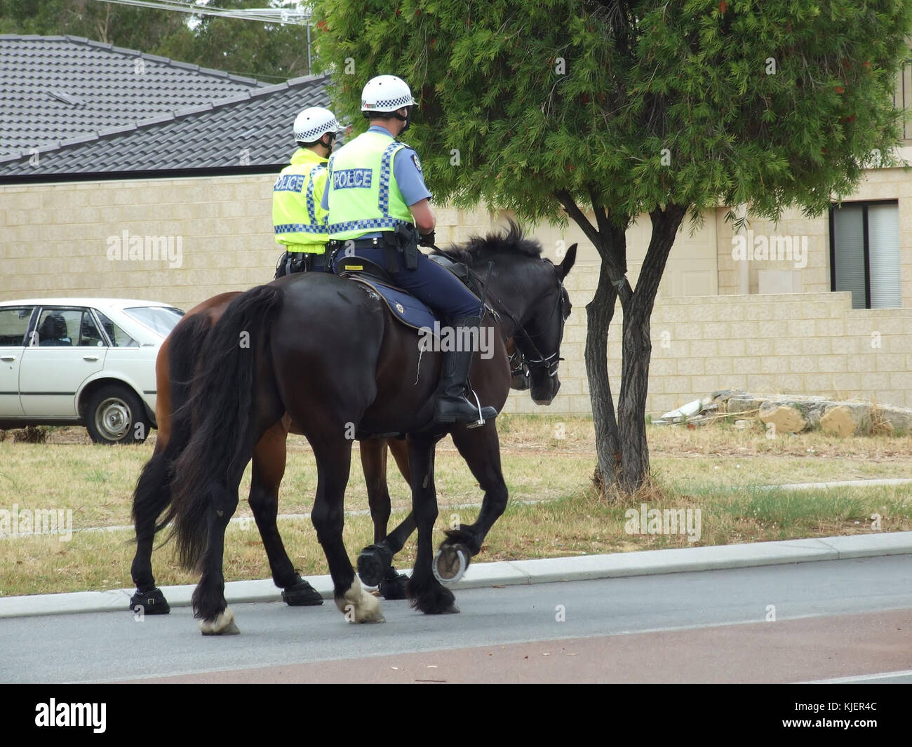 Australian Mounted Police Stock Photo - Alamy