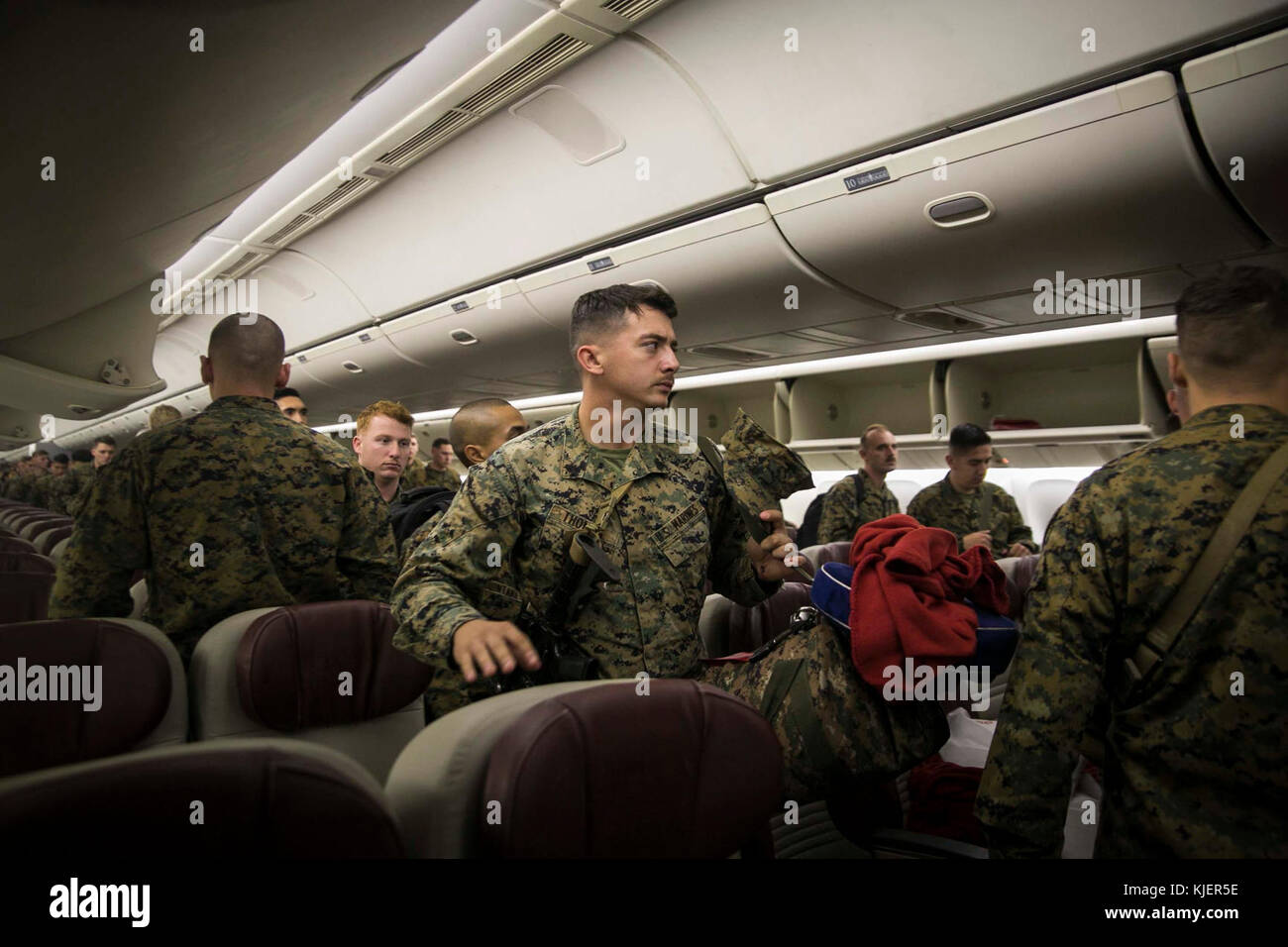 Marines with Battalion Landing Team, 1st Battalion, 1st Marines ...