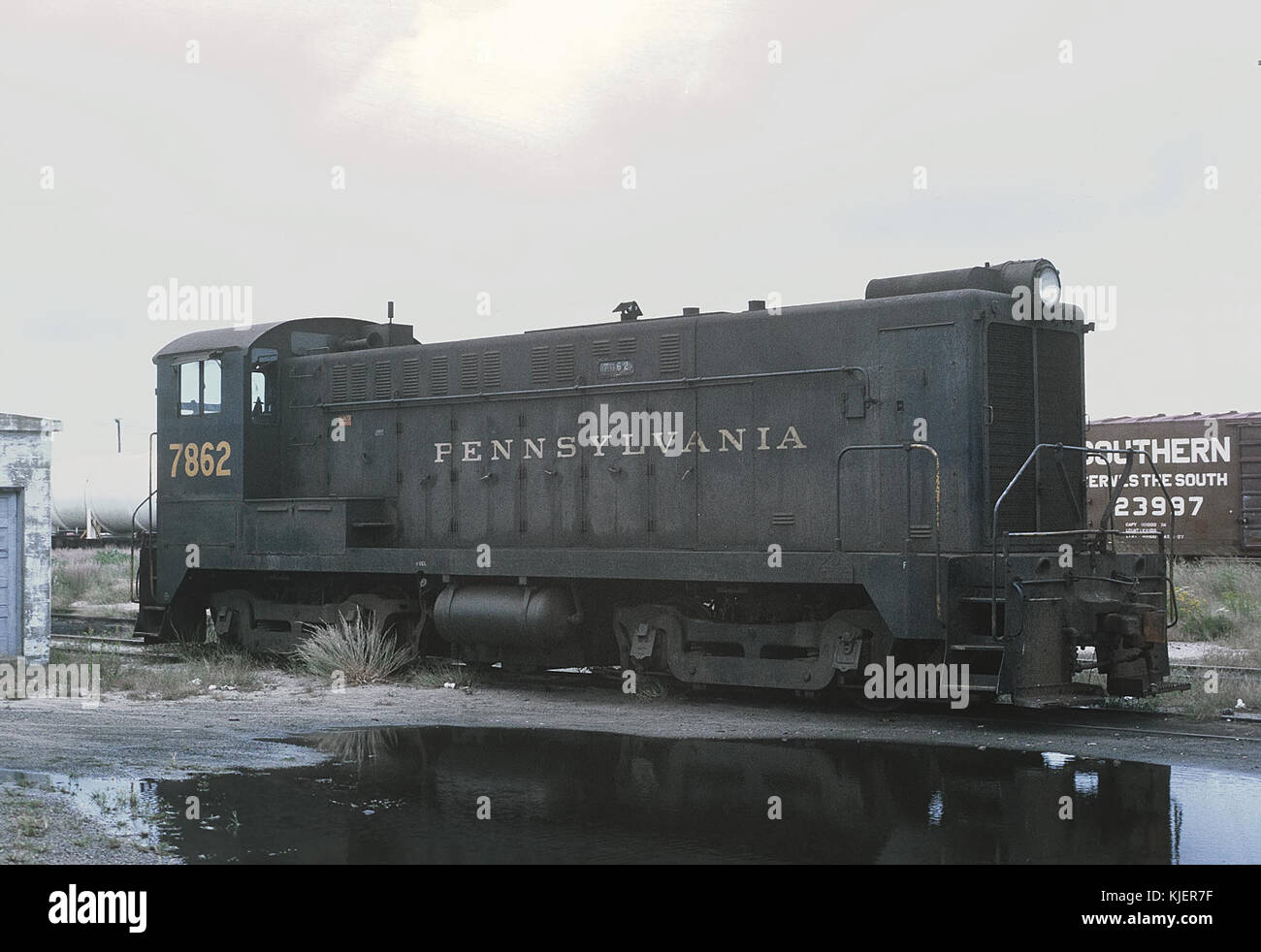 PRR 7862 (Baldwin DS44 660) at Little Creek, VA on September 20, 1969 ...
