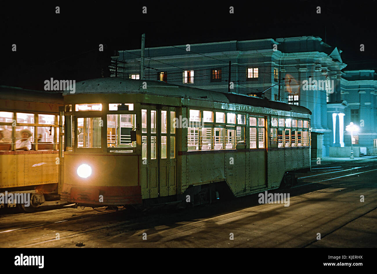 TUS Peter witt car on VILLA DEL MAR line at starting loop at N de M ...