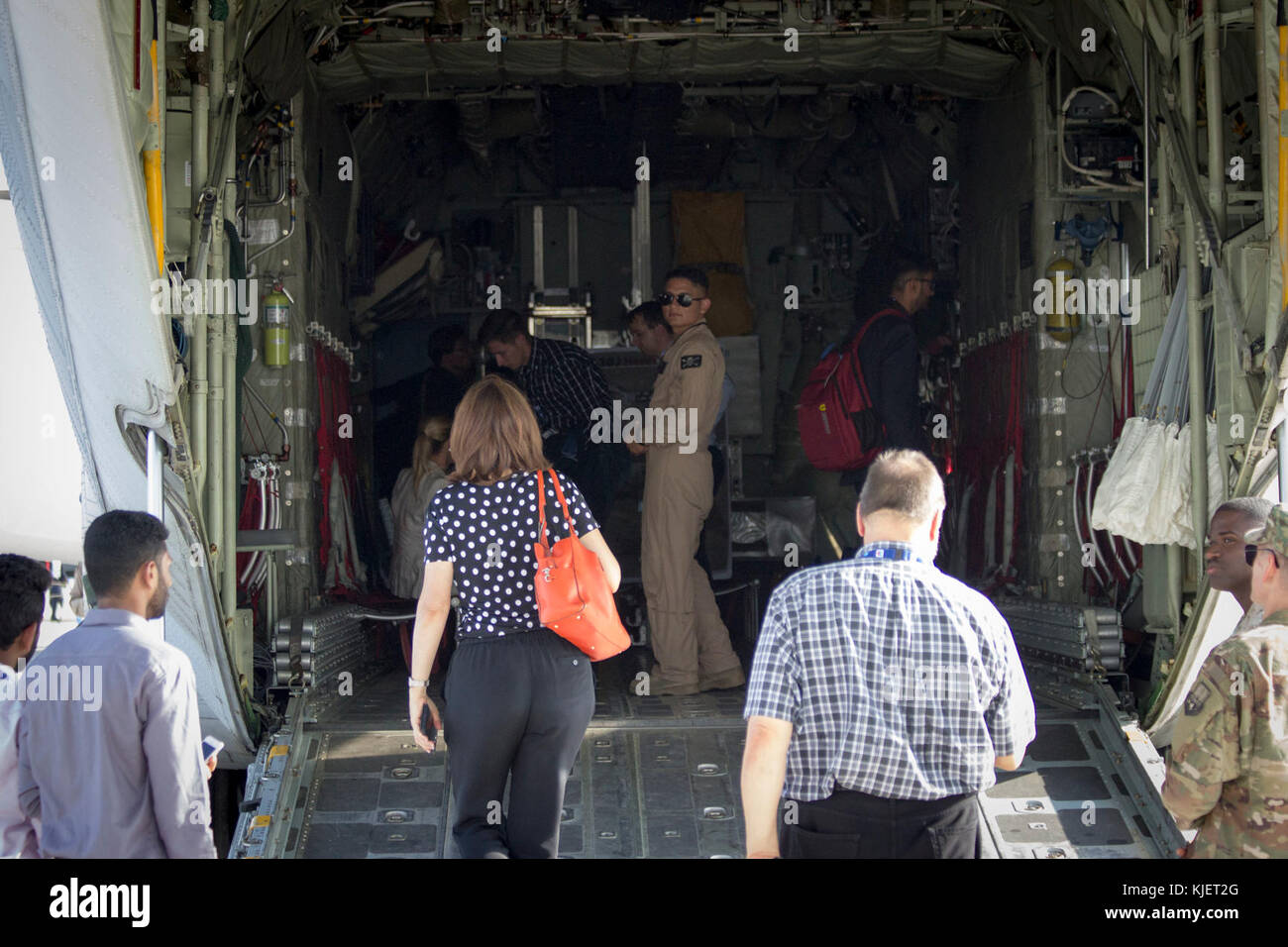 DUBAI WORLD CENTRAL AIRPORT, UNITED ARAB EMIRATES – Airshow patrons ...