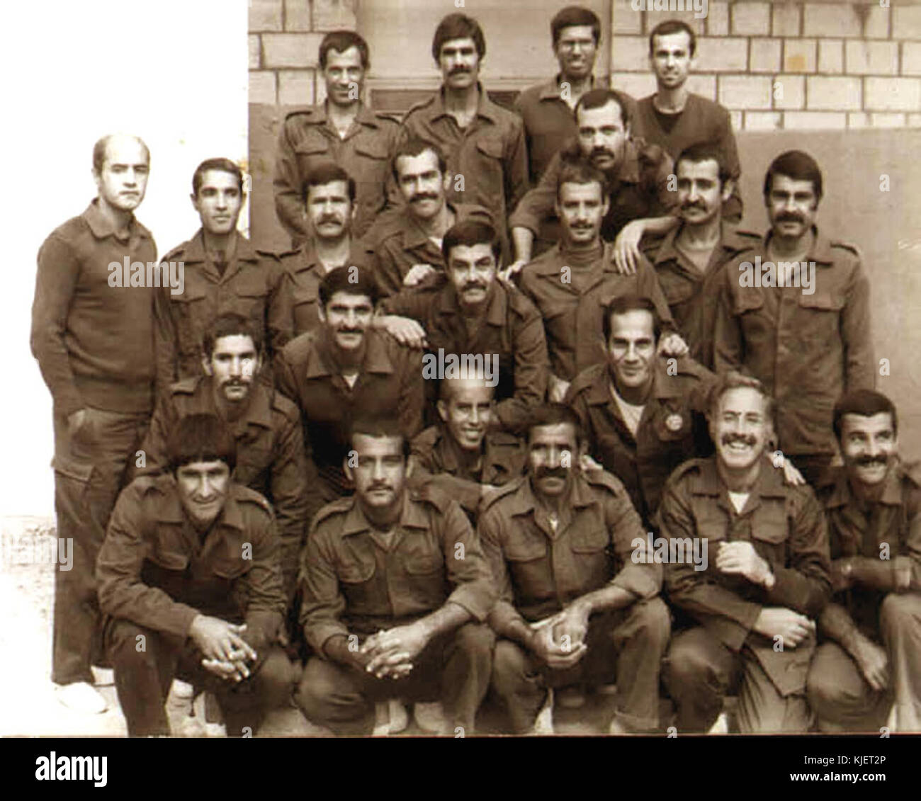 These photograph was taken in 1984 by the Iraqis at Salahedin camp ...