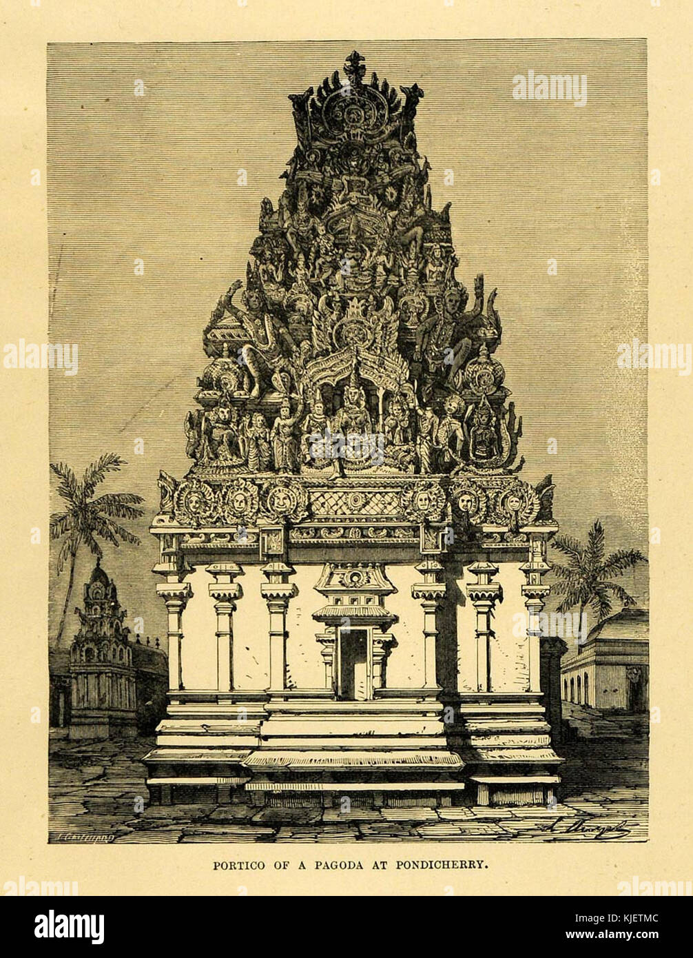 India portico hi-res stock photography and images - Alamy