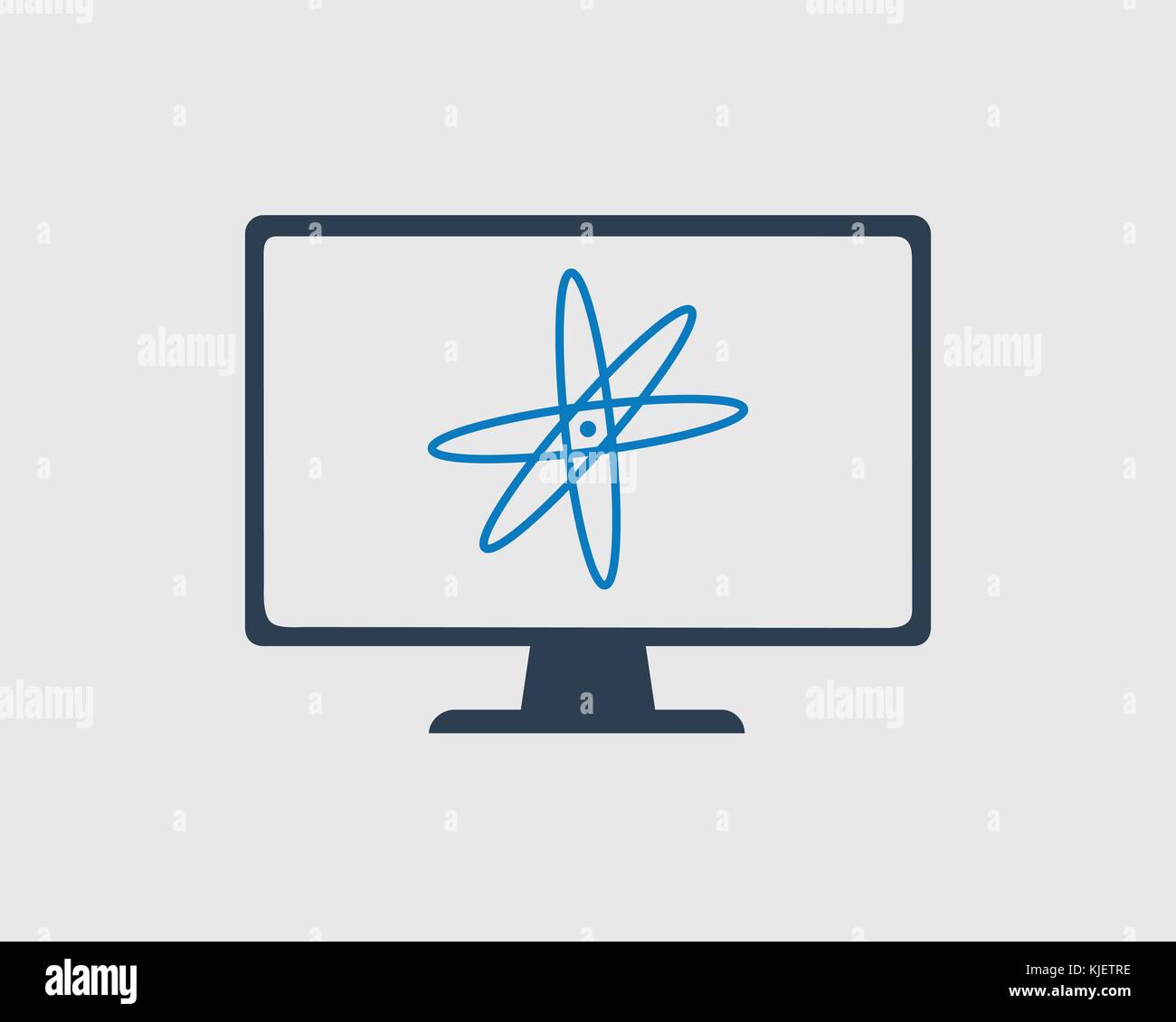 Molecular model computer screen hi-res stock photography and images - Alamy