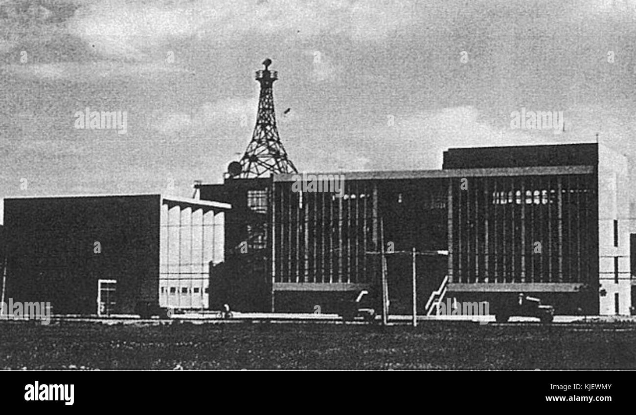 TTV Building 1962 Stock Photo - Alamy